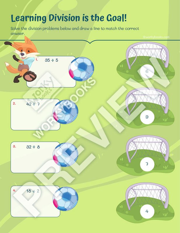 Worksheet - Learning Division is the Goal! | Division Practice ...