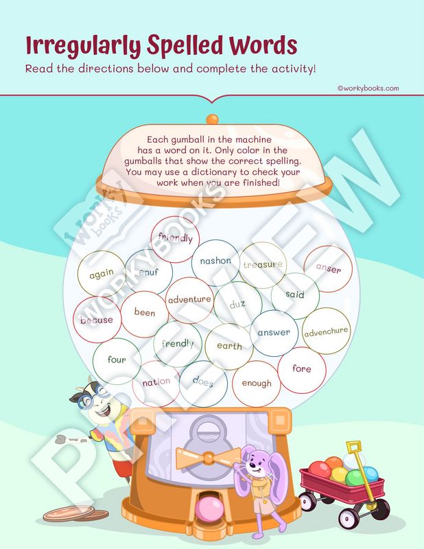 Worksheet Irregularly Spelled Words 3rd Grade Spelling Words Worksheet Irregularly Spelled Words 3rd Grade Spelling Words