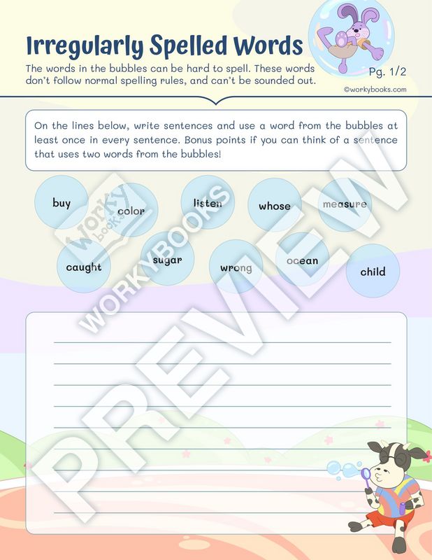 Worksheet 3rd Grade Irregularly Spelled Words 3rd Grade Spelling worksheet-3rd-grade-irregularly-spelled-words-3rd-grade-spelling