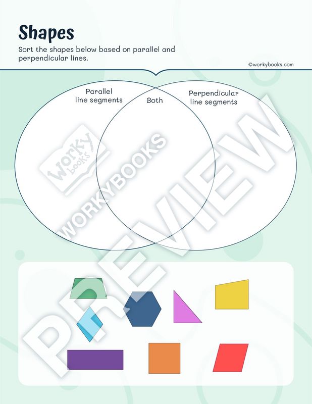 Worksheet - Shapes | Math Worksheets| geometry 4th grade Interactive ...