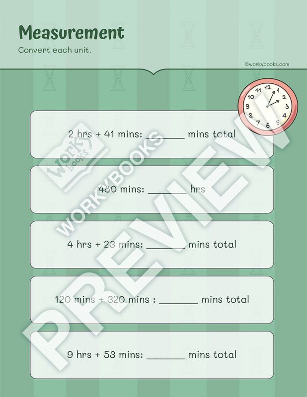 Worksheet - Measurement Conversion | math worksheets|Measurement |4th ...